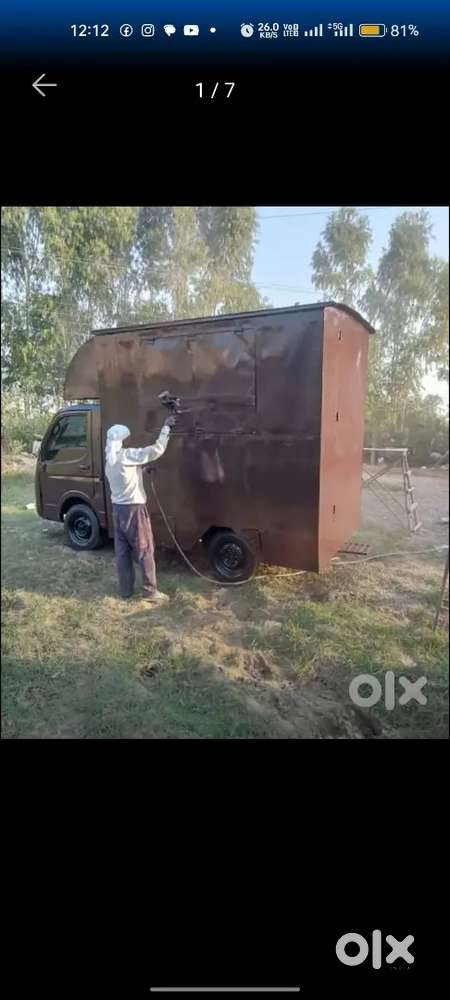 Food van for sale in very good condition only 2 month used price negot ...