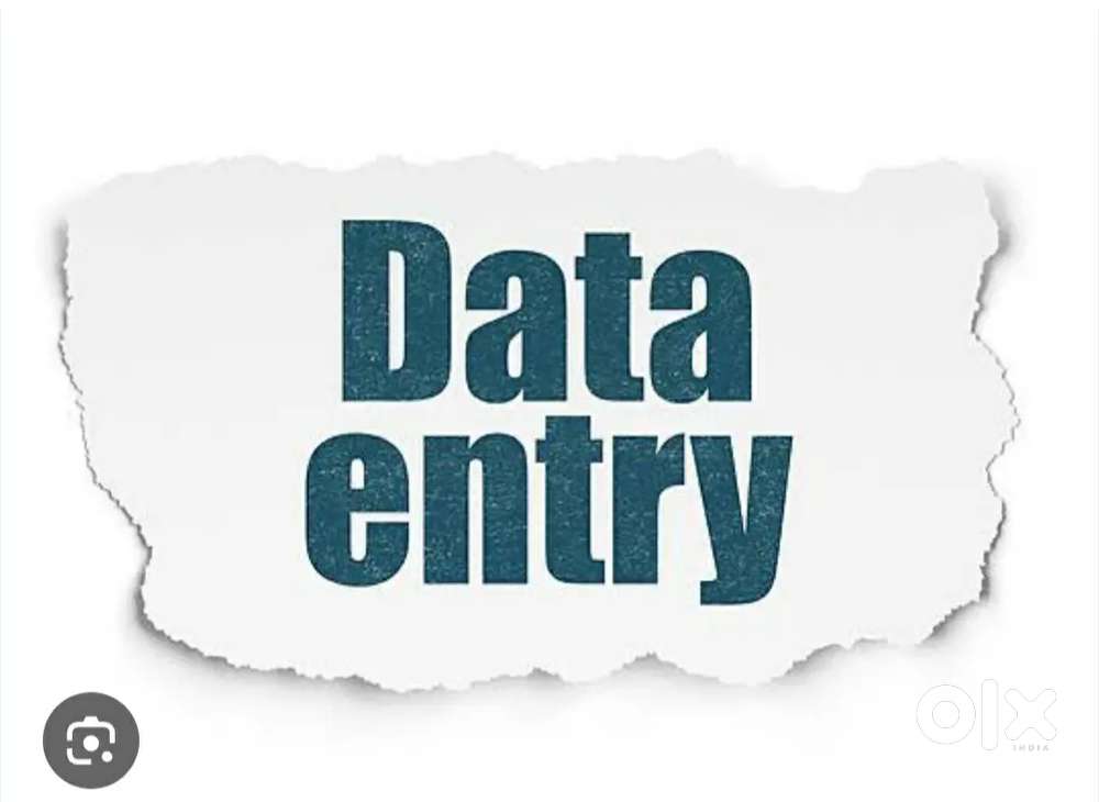 Work for just 2-3.hr as part timer to earn 6000.rs weekly - Data entry ...