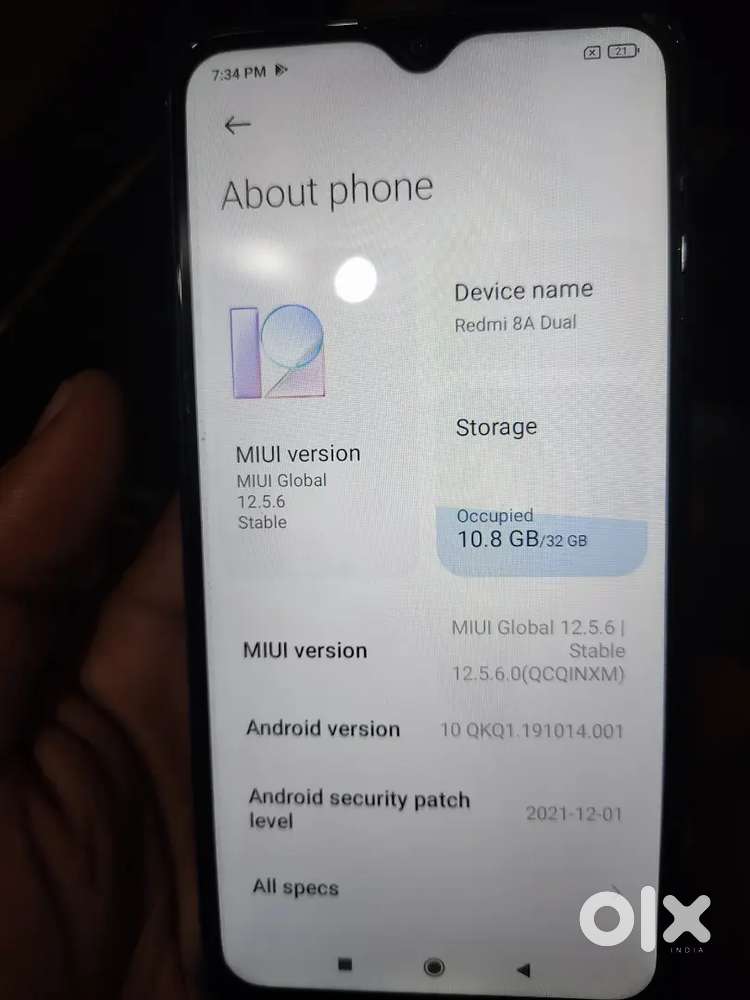 Redmi 8a dial 2gb 32 gb good condition mobile - Mobile Phones - 1826939231