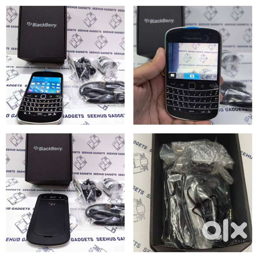 Blackberry Bold 4 Box pack with all accesories and box with bill and w ...