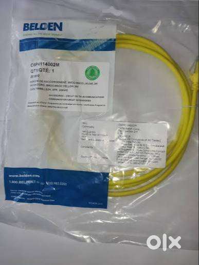 Lan Cable 2 Meter Cat 6 Belden Lan Cable - Computers & Laptops - 1820587427