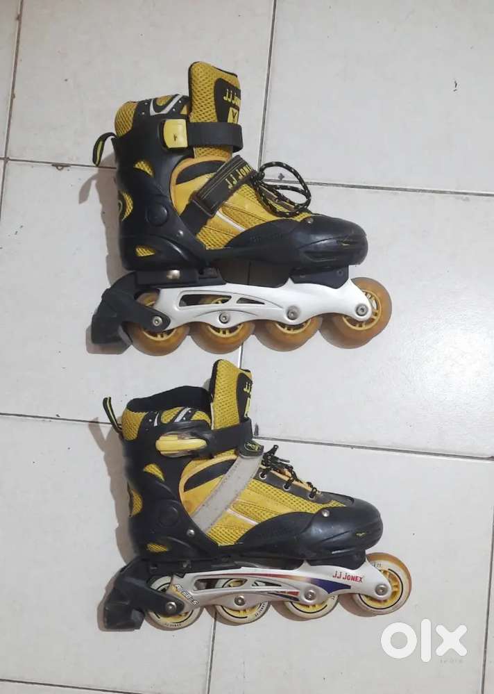 JJ Jonex Inline Skate,JJ Jonex Wooden Skateboard with FREE Skating kit ...