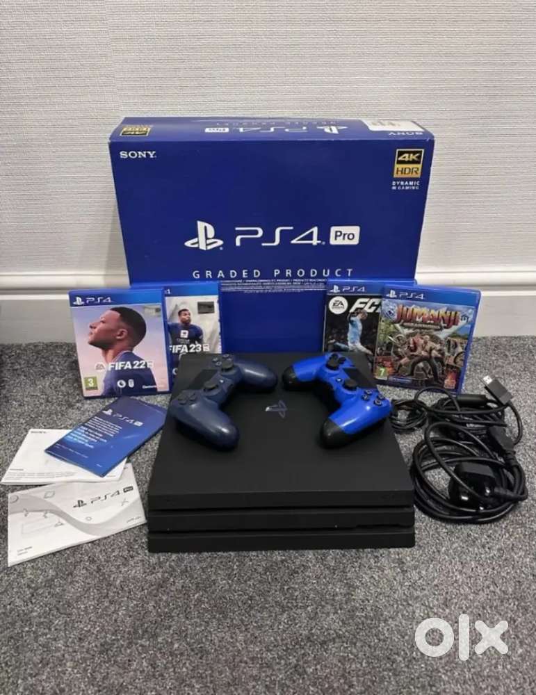 Sony PS4 Pro 1TB Console - Boxed, Mint condition - 2 Controllers ...