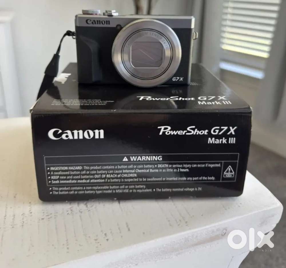 Canon PowerShot G7X Mark III Camera 20.1mp Silver color w Warranty ...