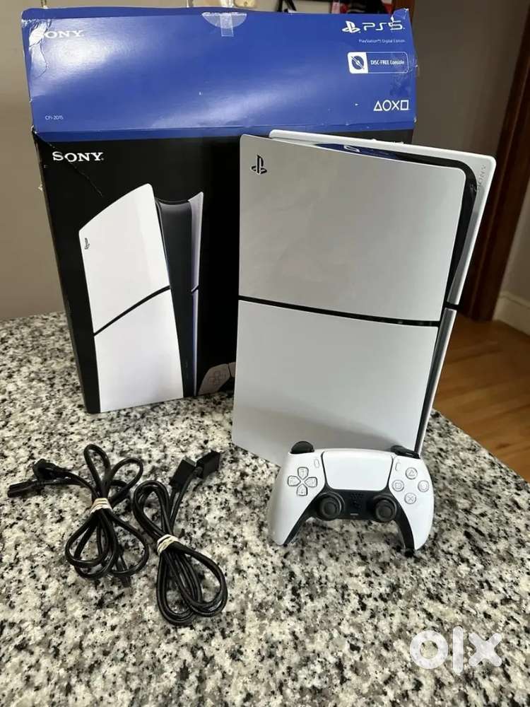 Sony PlayStation 5 Slim Digital Edition 1TB Gaming Console White ...