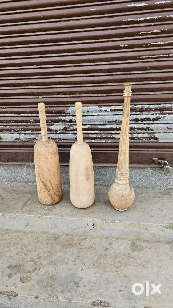 Wooden Mudgar / Mugdal – All Weights Traditional Fitness Equipment ...