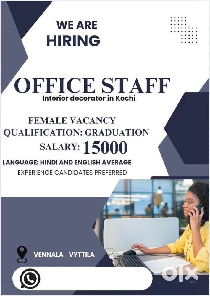 OFFICE STAFF - Office Assistant - 1798211725