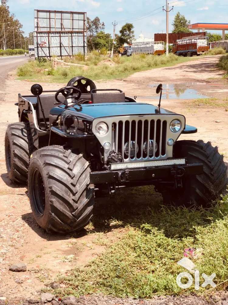 willys jeep modified by Bombay Jeeps Open jeep Mahindra jeep MODIFIED ...