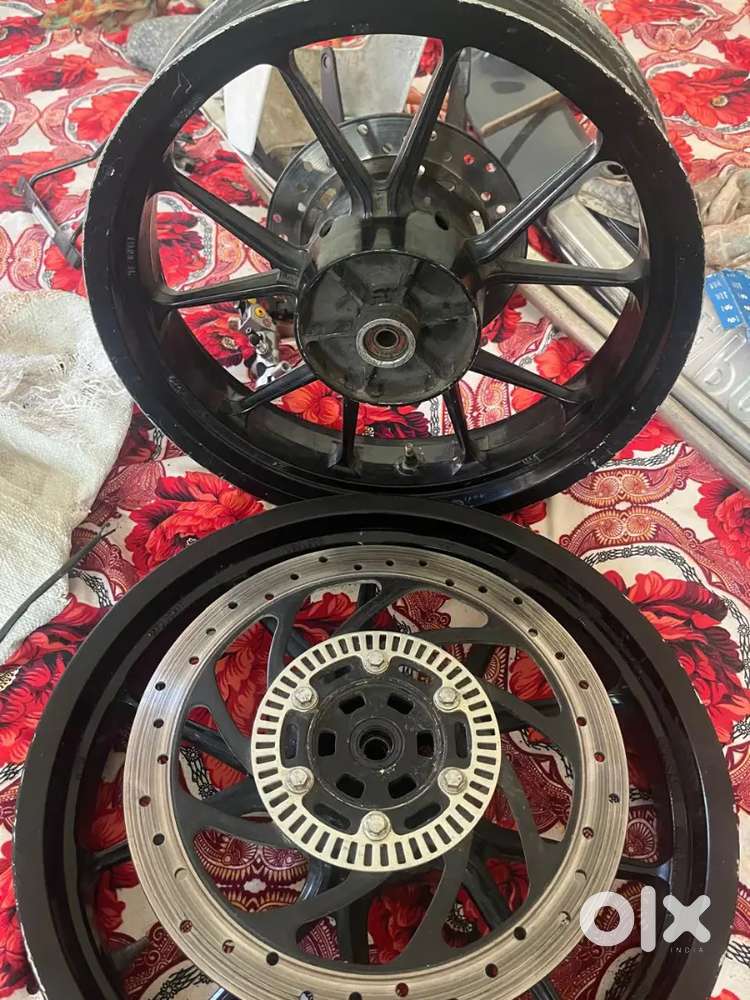 Duke alloy wheels and front usd fork set - Spare Parts - 1798844351