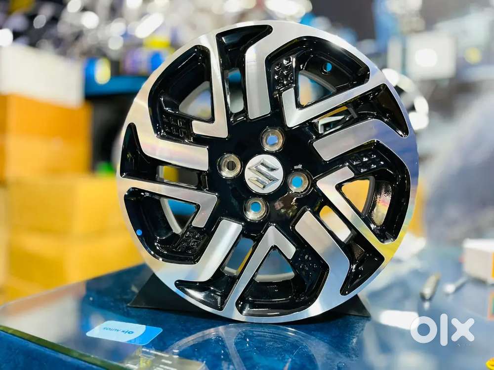 Brand new 15√inch Latest Baleno Diamond cut OEM alloys Set of 4 - Spare ...