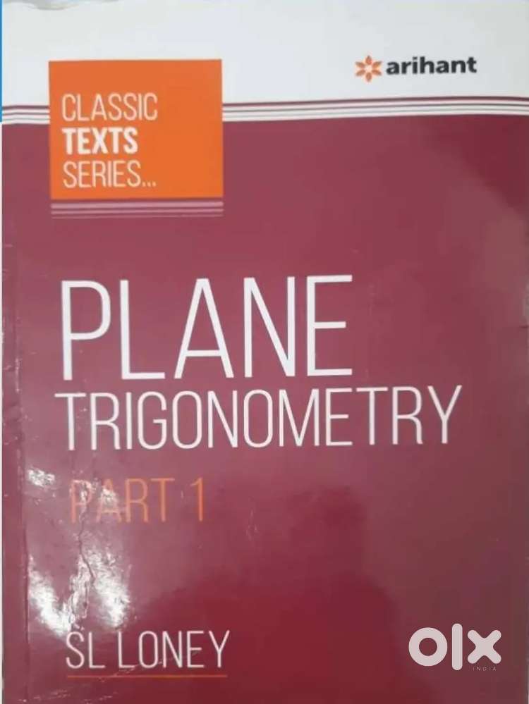 Plane Trignometry by SL Loney (IIT JEE) - Books - 1801258184