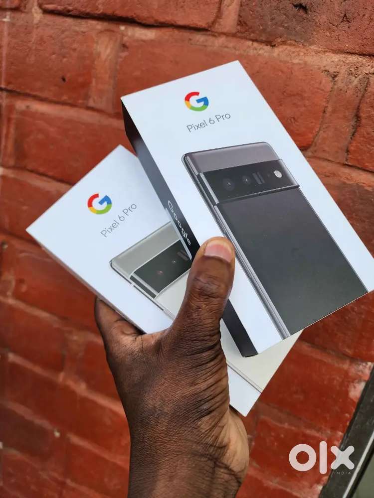 Google pixel 6 pro ( 128gb 12gb ram) 5g open box catogery full kit avl ...