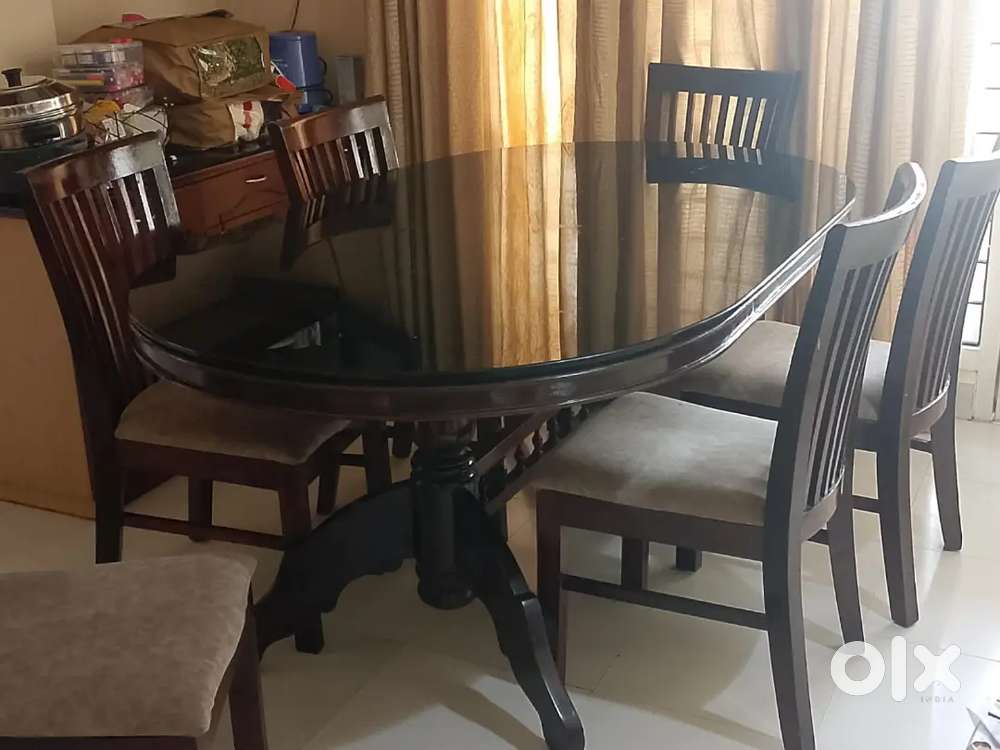 6 seater dining table Eety wood - Sofa & Dining in Mundampalam, Kochi ...