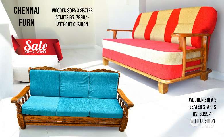 Olx wooden sofa store
