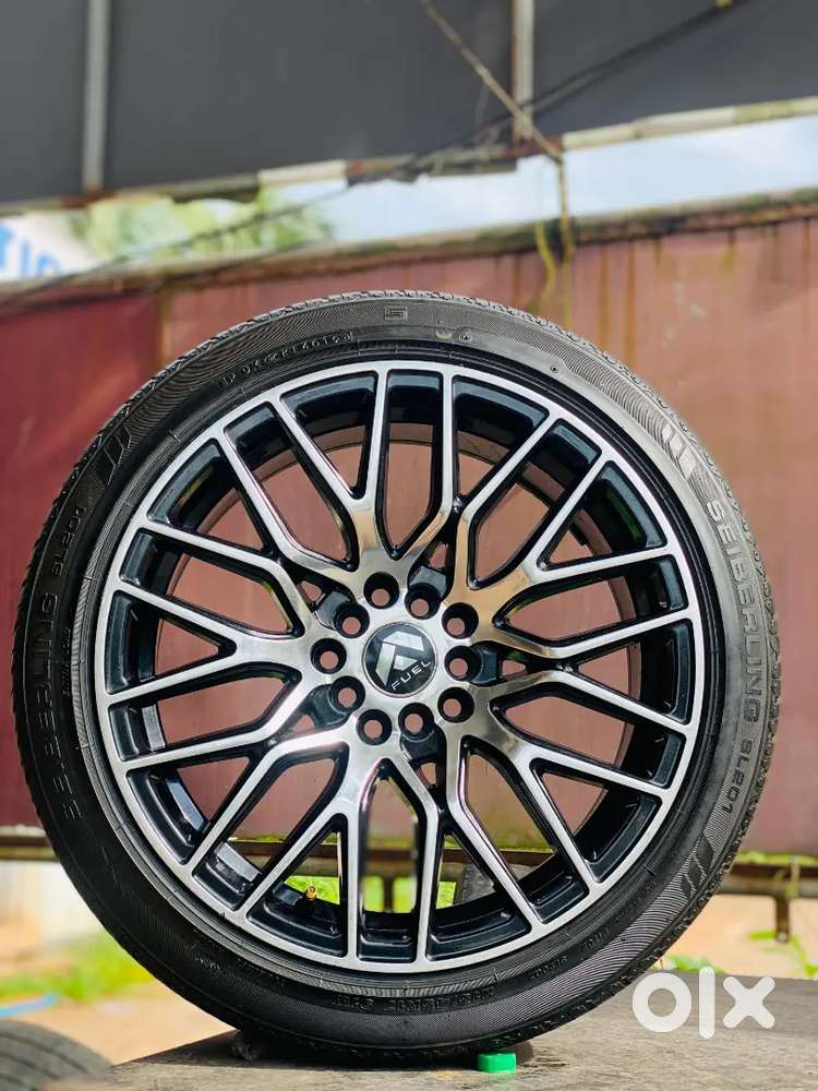 17 Inch 5 Hole 100/114 Pcd 8J 4 Used Alloys & 215/45/17 4 Tyers - Spare ...