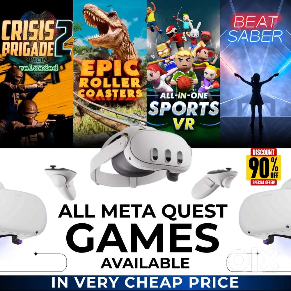 Meta Quest VR Games • Meta Quest Games • VR Games • Oculus Quest Games - Games & Entertainment ...