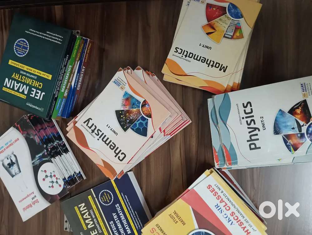 Allen, competishun and other unsued jee modules - Books - 1803484109