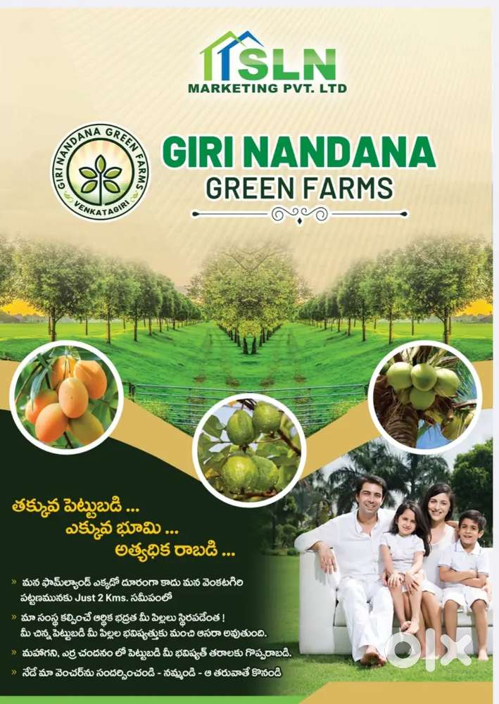Giri Nandana Green Farms - Lands & Plots - 1826486930