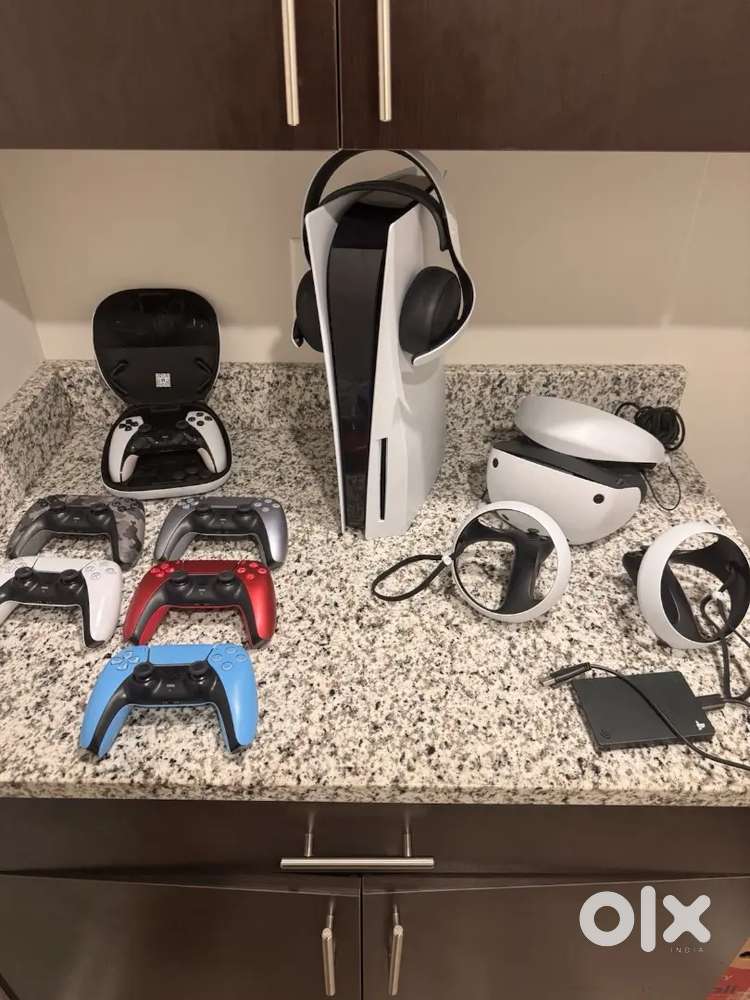 Ultimate PlayStation 5 Bundle PS5 Console w PSVR 2 And PS Elite - Games ...