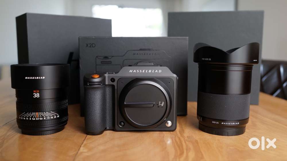 Hasselblad X2D 100MP MED FORMAT CAMERA WITH LENSES AND ACCESSORIES ...