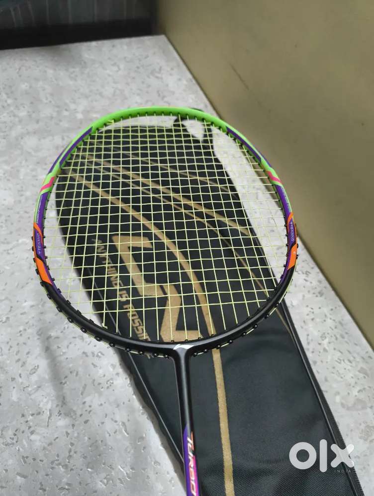 Li Ning Turbo 99 Badminton Racket (Neon/Black) - Sports Equipment ...