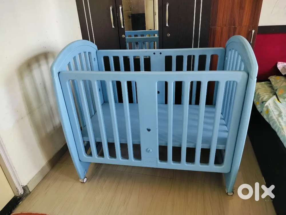 Cradel cum study table - Kids Furniture - 1793950189