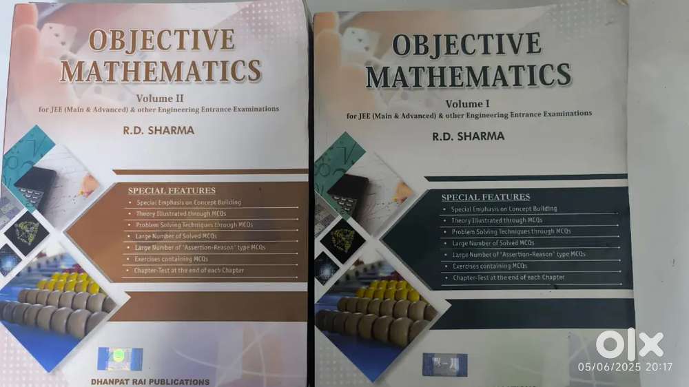 Objective mathematics RD. sharma - Books - 1809360956
