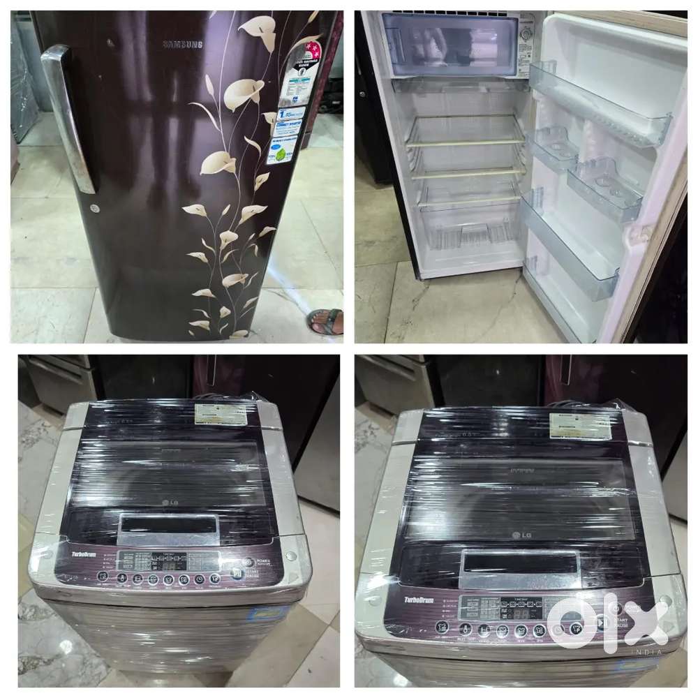 Sd65 Samsung digital invetor single door with lg top load wm combo ...