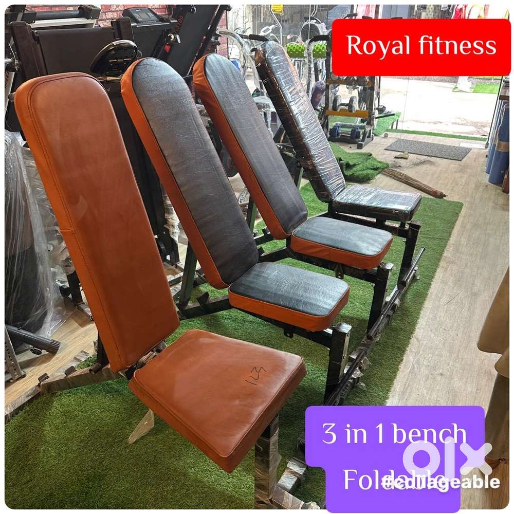 All gym equipment adjustable bench hi bench available - Gym & Fitness ...