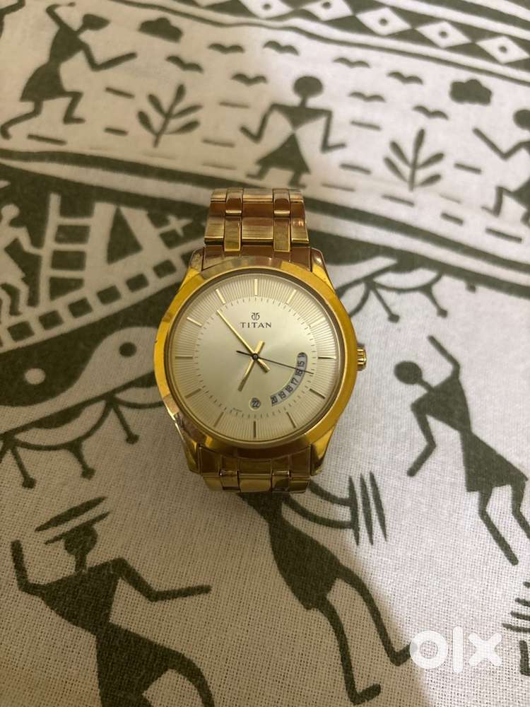 Titan Golden Watch (original) - Men - 1801842663