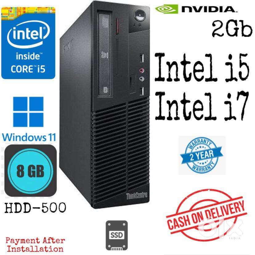 Coding CPU Intel i5-i3/500 GB/8Gb Ram/2GB Graphic/Win10/computer/DvD ...
