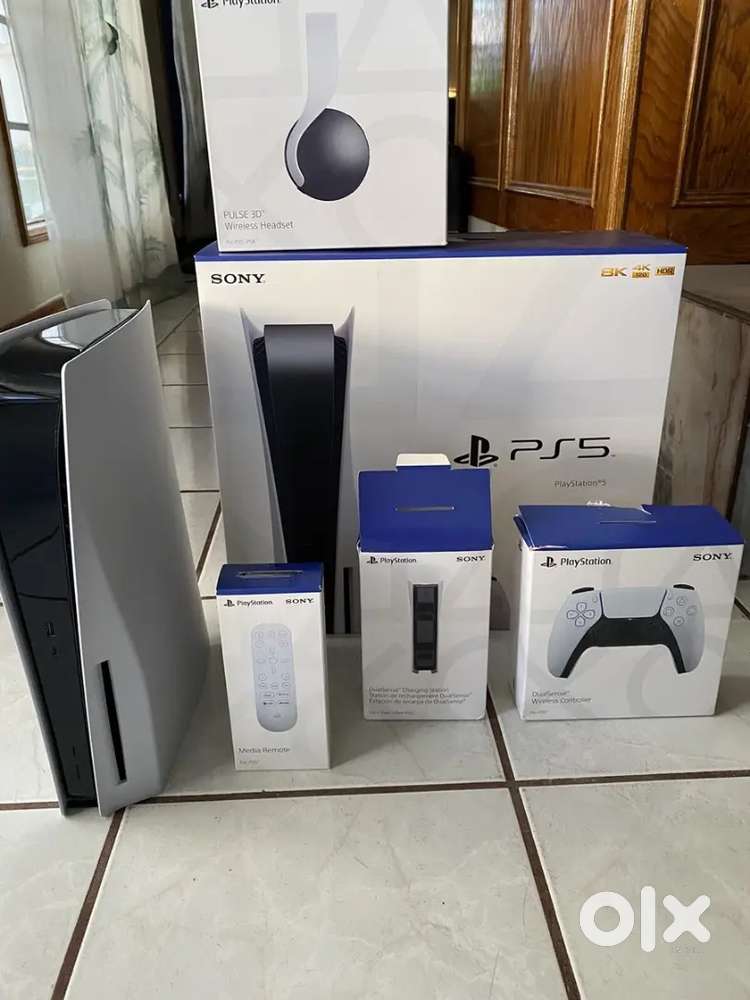 Sony PS5 Blu-Ray Edition Console - White - Games & Entertainment ...