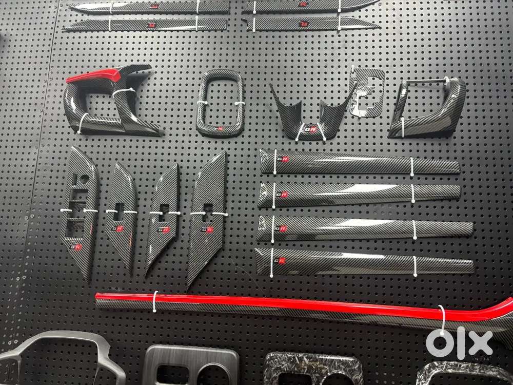 Toyota Hilux Fortuner hycross Crysta carbon fibre gr kit - Spare Parts ...