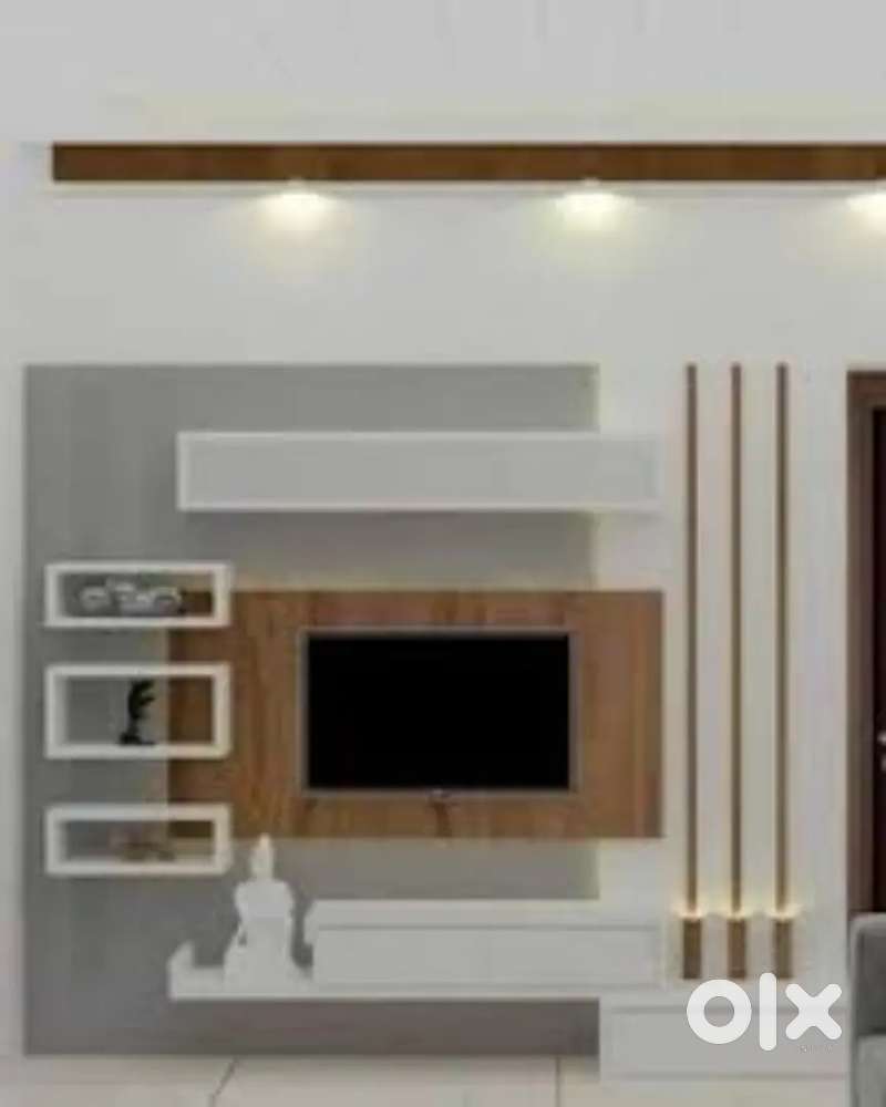 1/6 BHK flats office Bangalow in furniture colour work solution - Beds ...